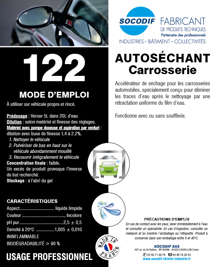 Socodif – Fabricant de produit techniques