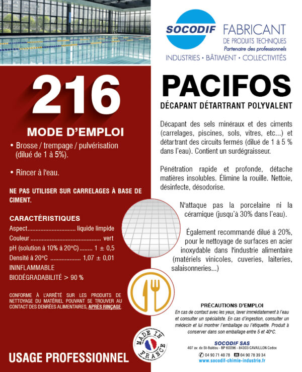 216 – PACIFOS – Socodif