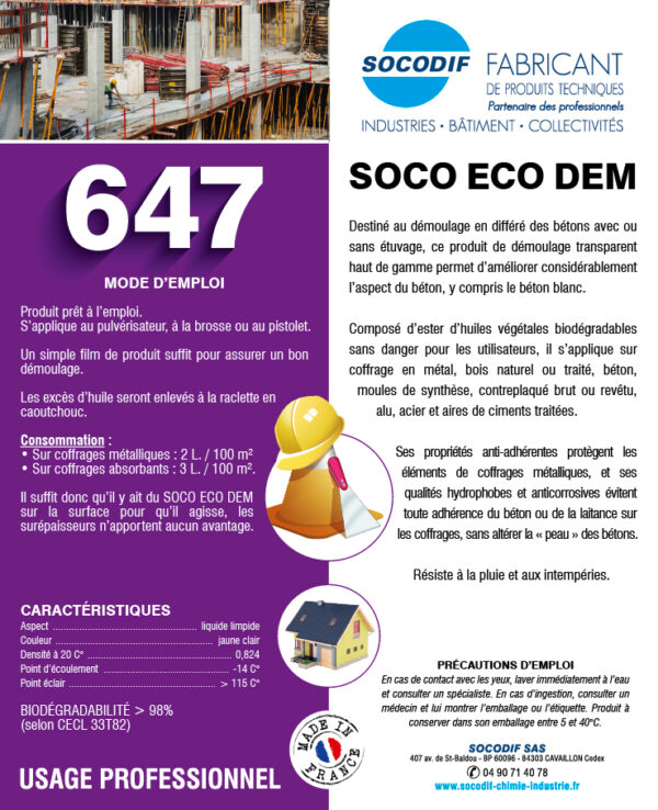 647 – SOCO ECO DEM – Socodif